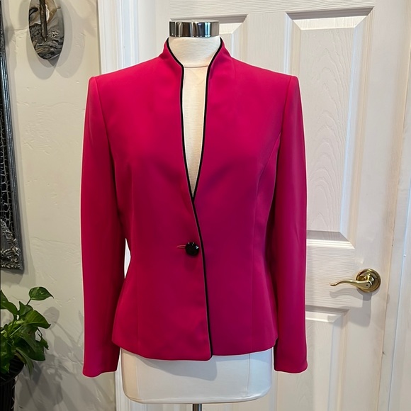 Jones Studio | Jackets & Coats | Vintage Jones Studio Vibrant Pink ...